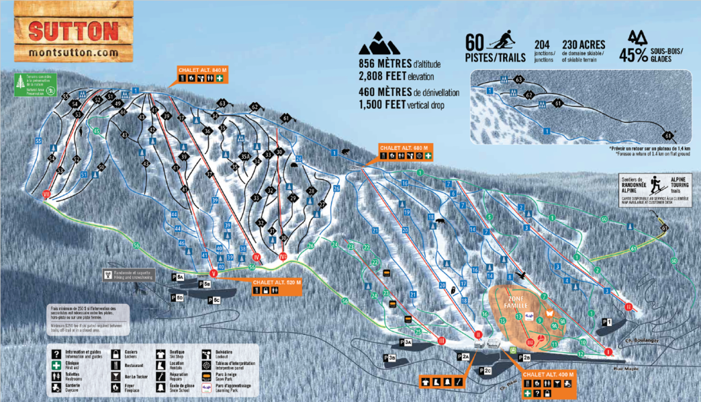 Mont SUTTON - Station de Ski au Québec dans les Cantons-de-l'Est –How ...
